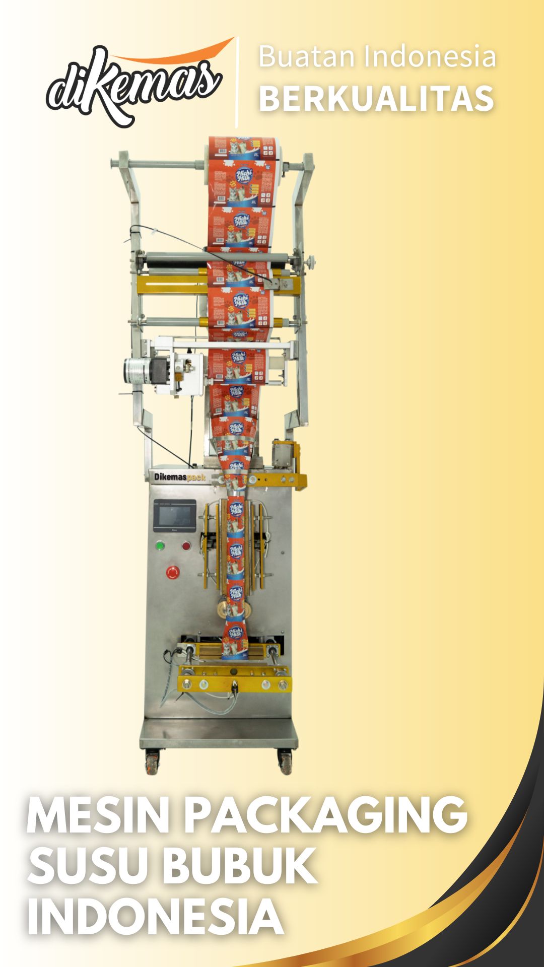 mesin packaging susu bubuk indonesia